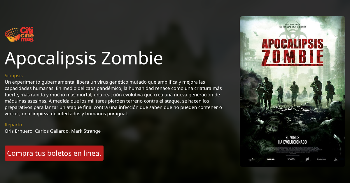 Apocalipsis Zombie Apocalipsis Zombie