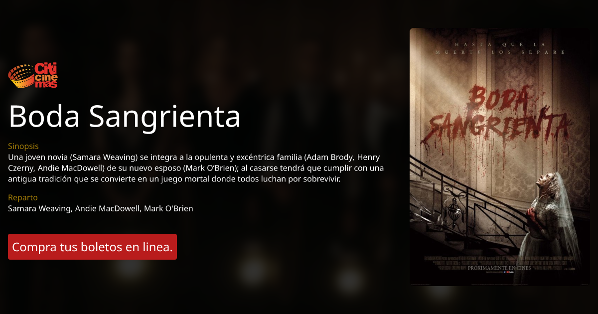 Boda Sangrienta