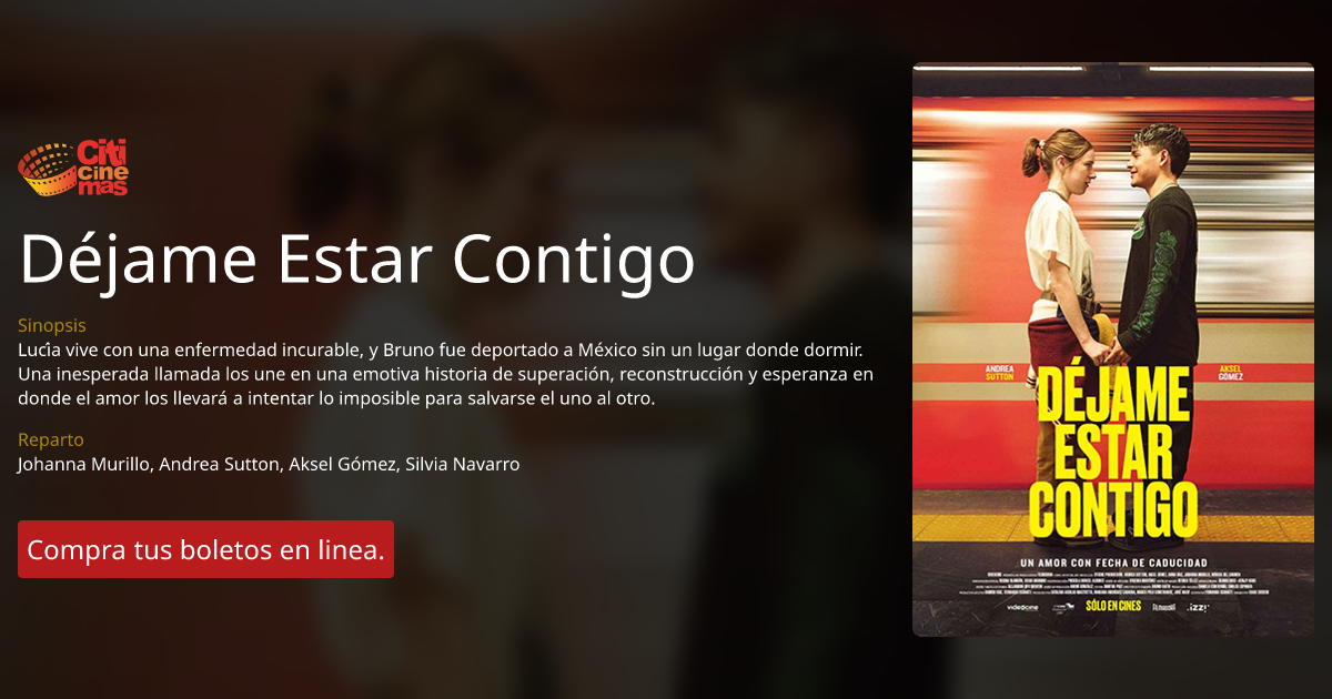 Déjame Estar Contigo
