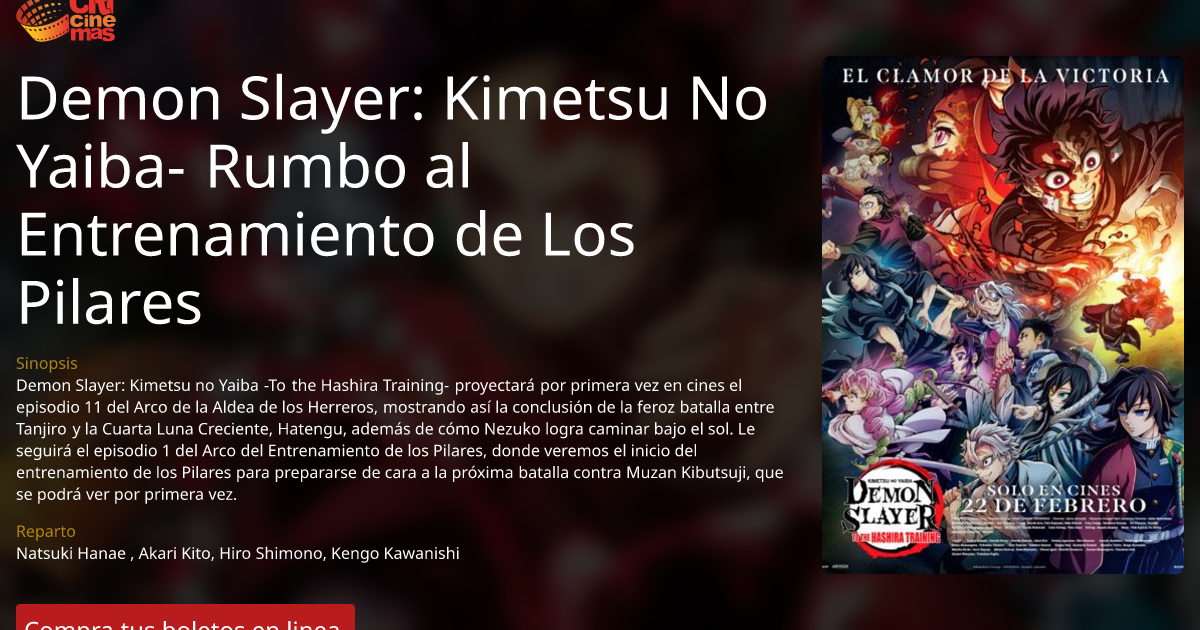 Demon Slayer: Kimetsu No Yaiba- Rumbo al Entrenamiento de Los Pilares