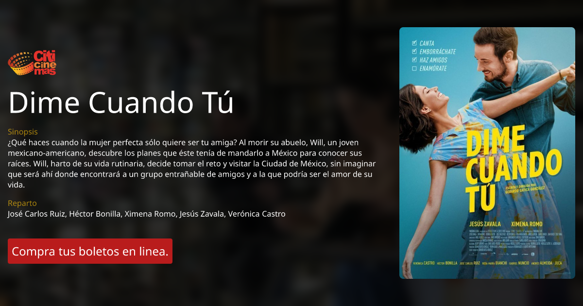 Dime Cuando Tú