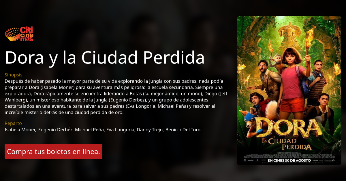 Dora y la Ciudad Perdida