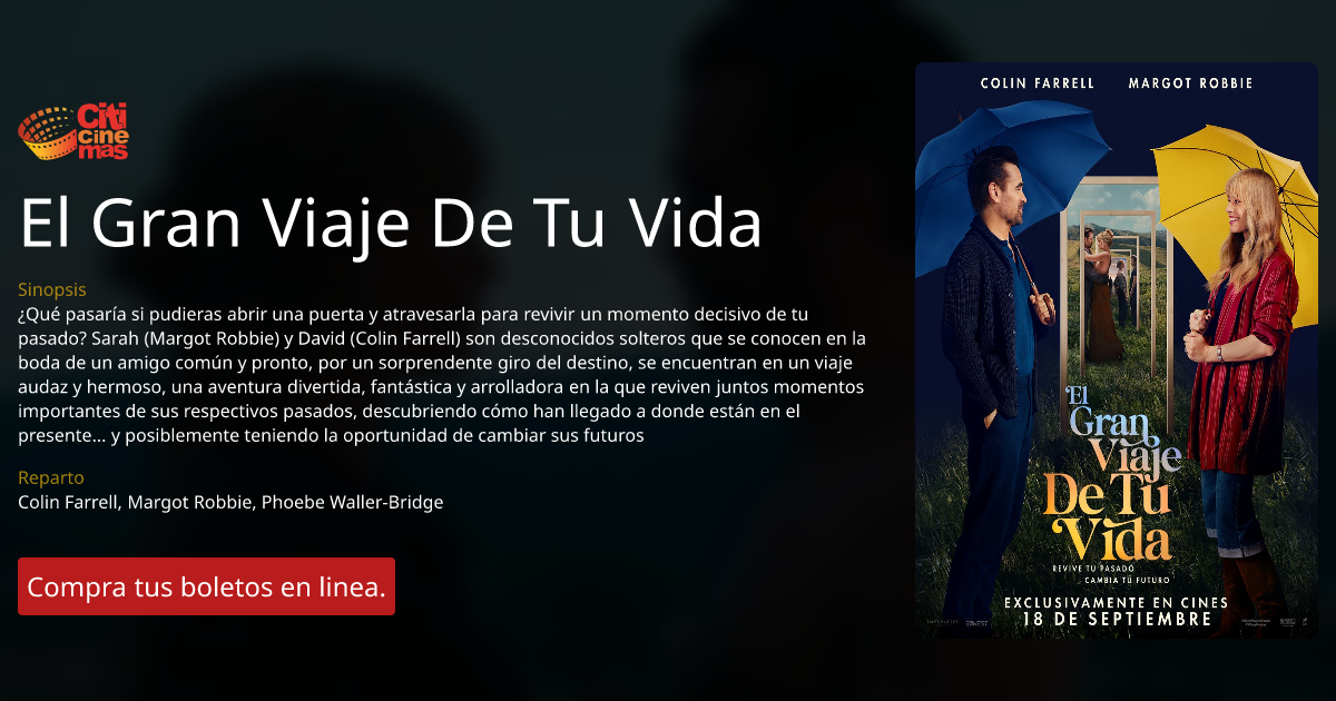 El Gran Viaje De Tu Vida