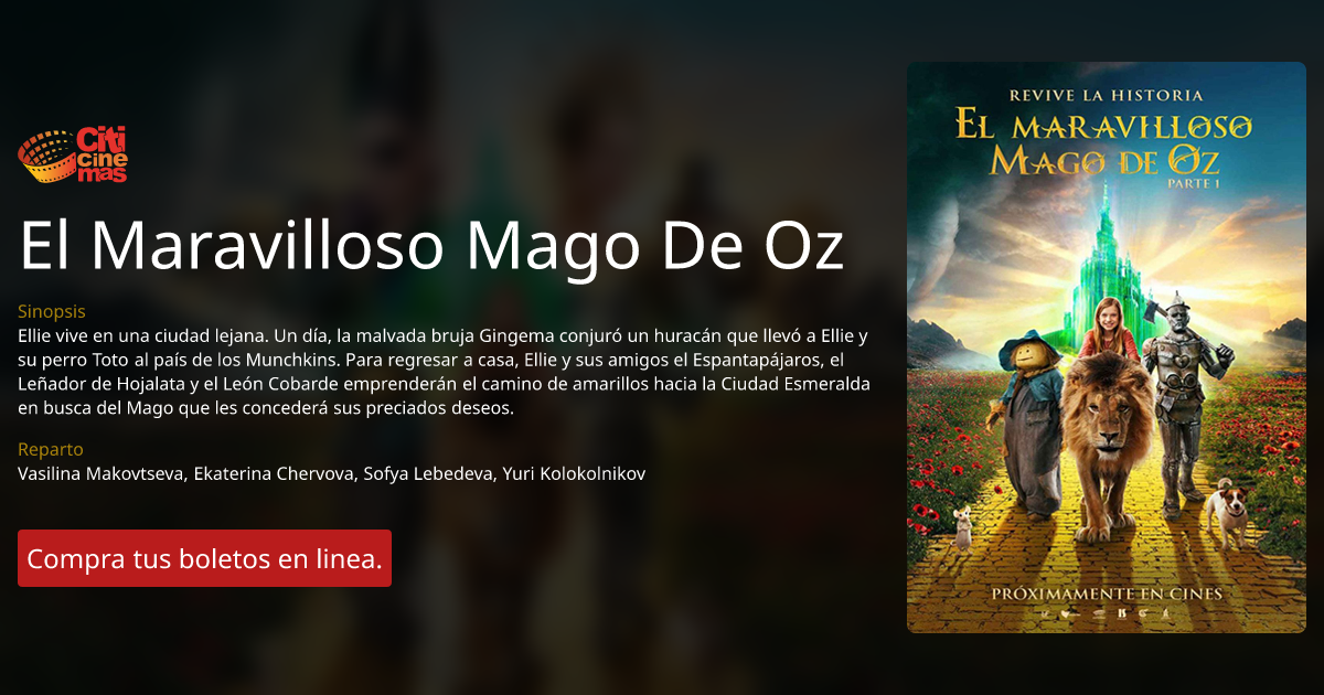 El Maravilloso Mago De Oz