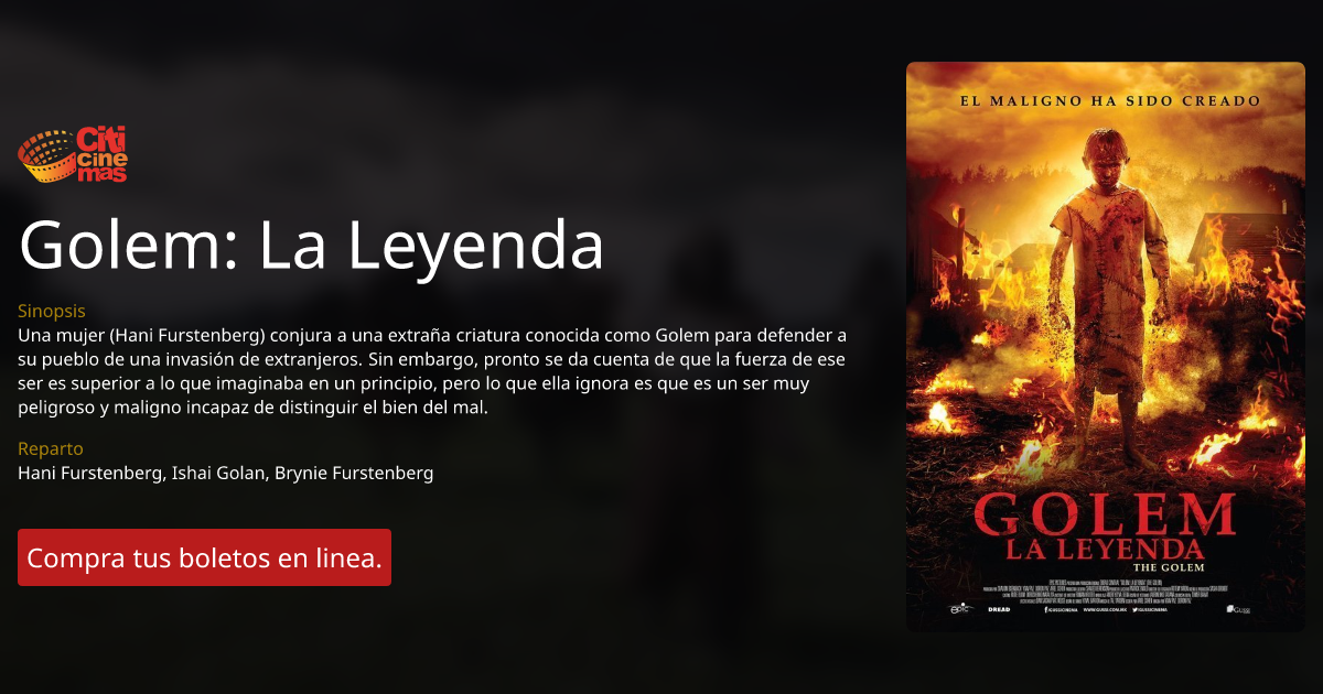 Golem: La Leyenda