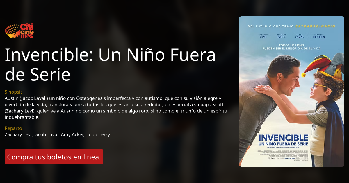 Invencible: Un Niño Fuera de Serie