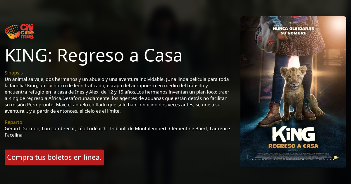 KING: Regreso a Casa