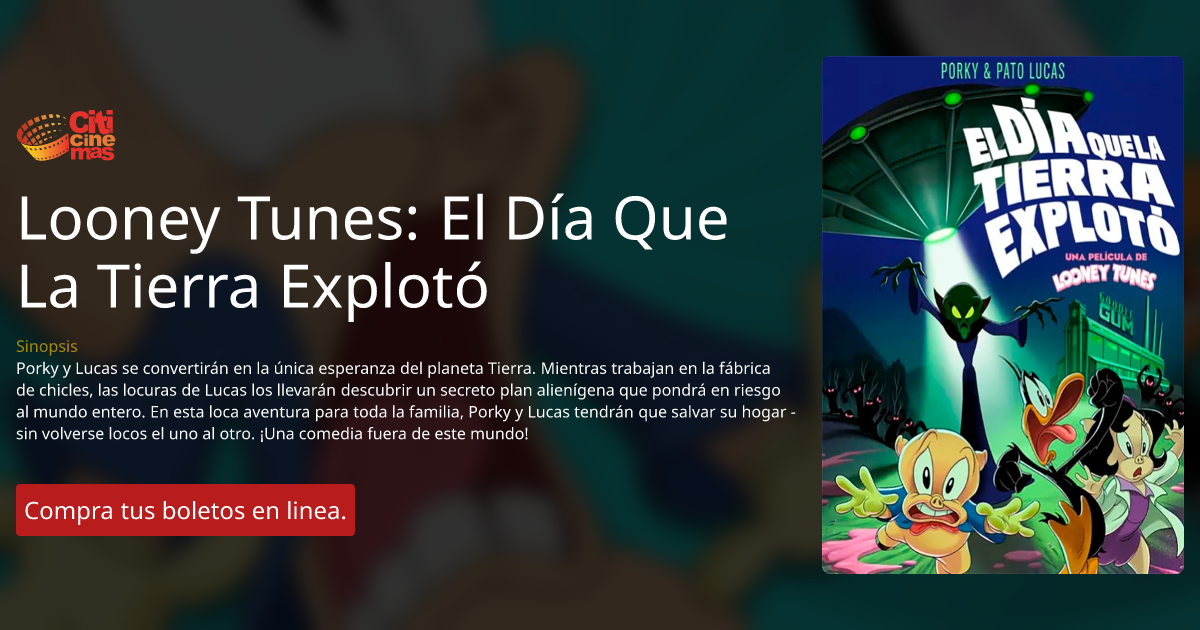 Looney Tunes: El Día Que La Tierra Explotó