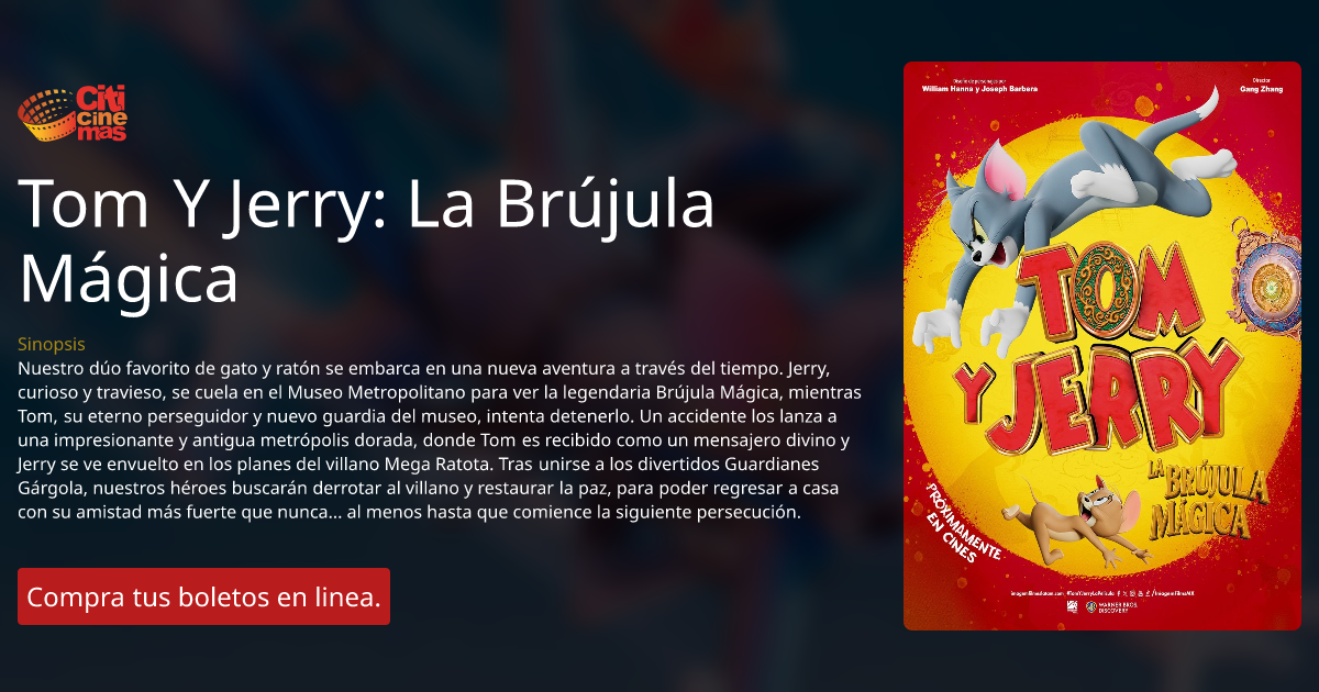 Tom Y Jerry: La Brújula Mágica