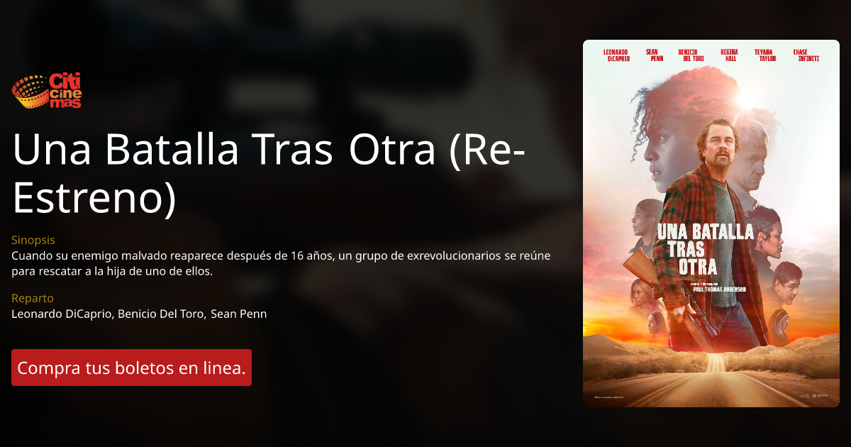Una Batalla Tras Otra (Re-Estreno)